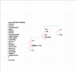 【LTspice】spice directiveでコマンドを複数行、書く方法 | かきエレ